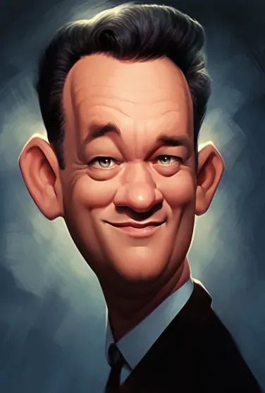 Caricatures Of Famous Actors Midjourney Prompt | PromptBase