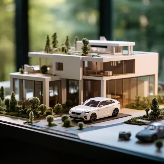 3D Mini Architecture Models Midjourney Prompt | PromptBase