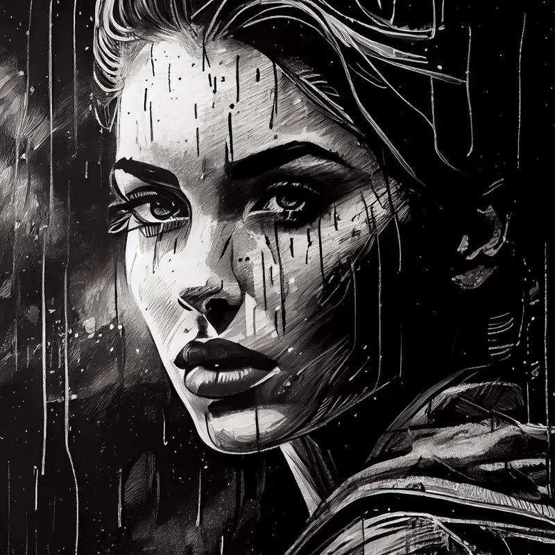 Black And White Sketches Midjourney Prompt | PromptBase