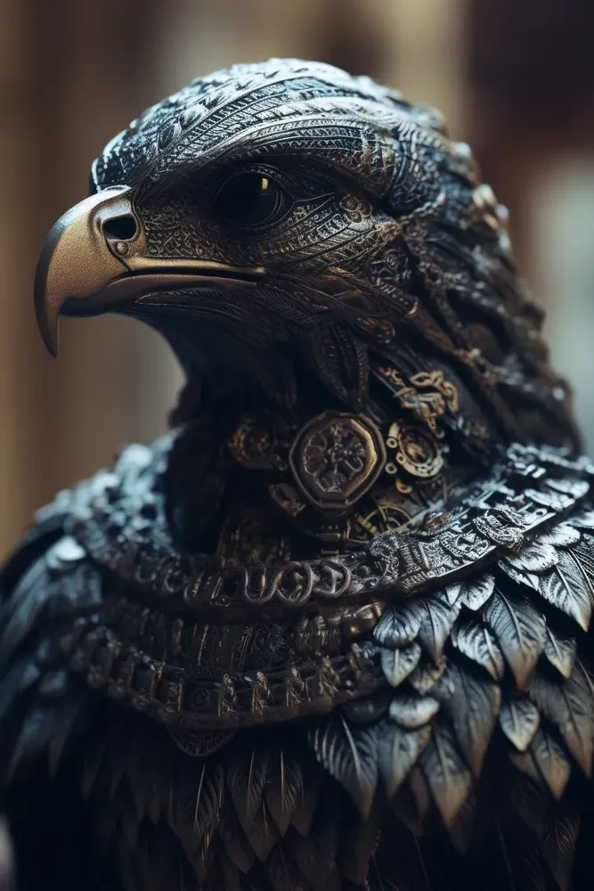 Realistic Metal Character Portraits Midjourney Prompt | PromptBase