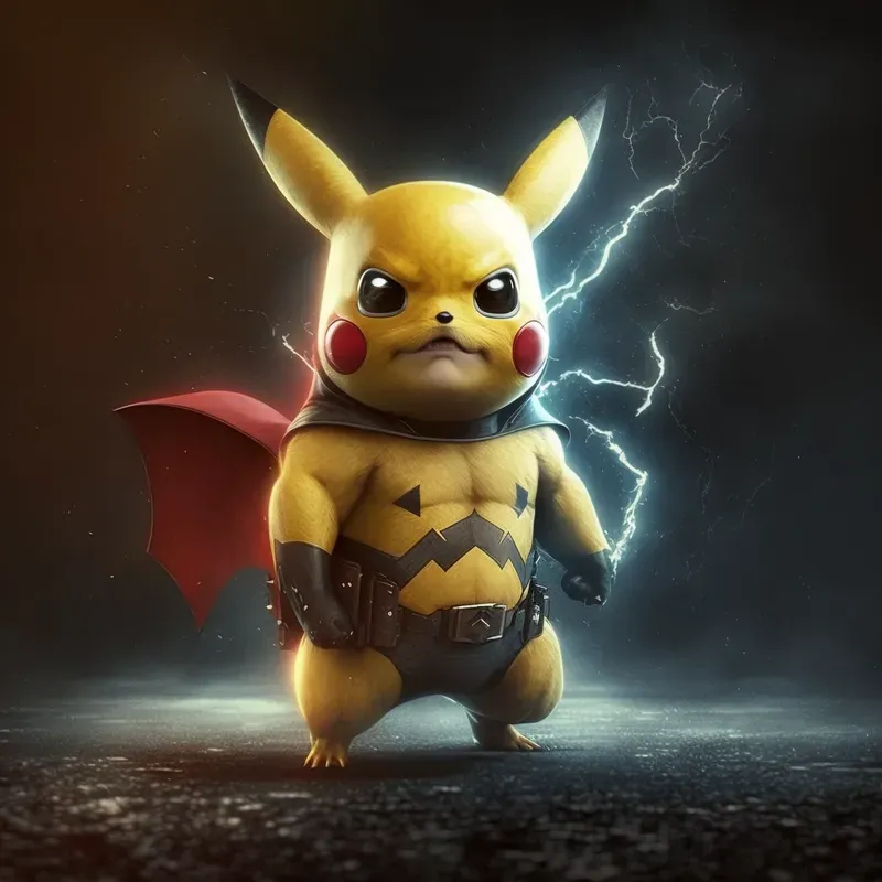 Pokemon As Super-heroes Midjourney Prompt | PromptBase