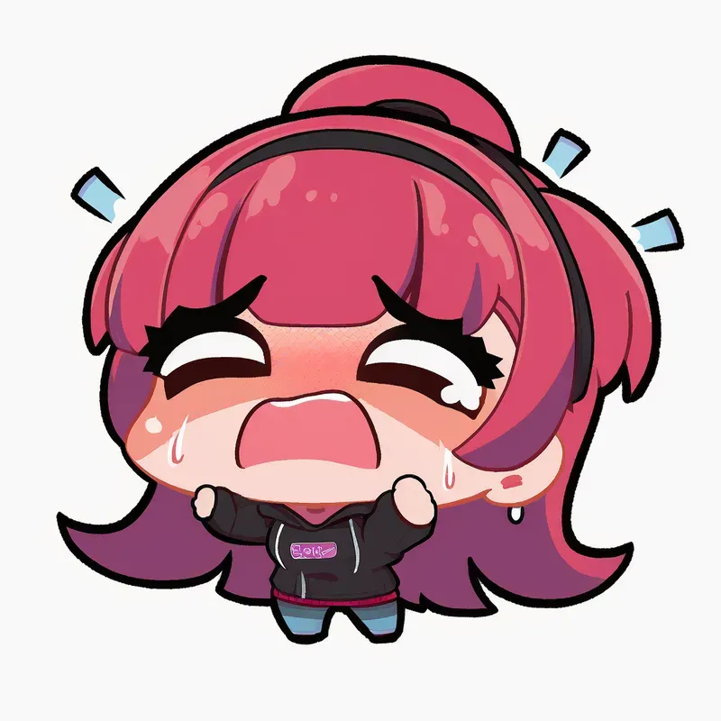 Twitch Emote Chibis Midjourney Prompt | PromptBase