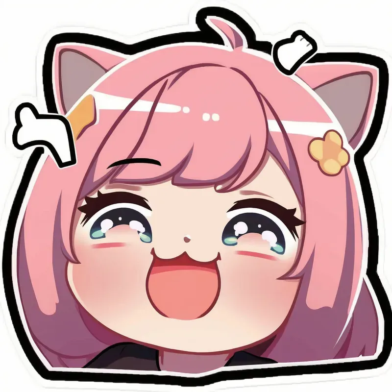 Twitch Emote Chibis Midjourney Prompt | PromptBase