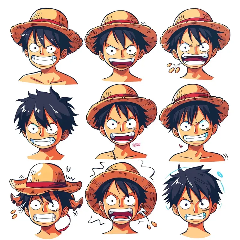 Title Emotes 2D Twitch Famous Characters Midjourney Prompt | PromptBase