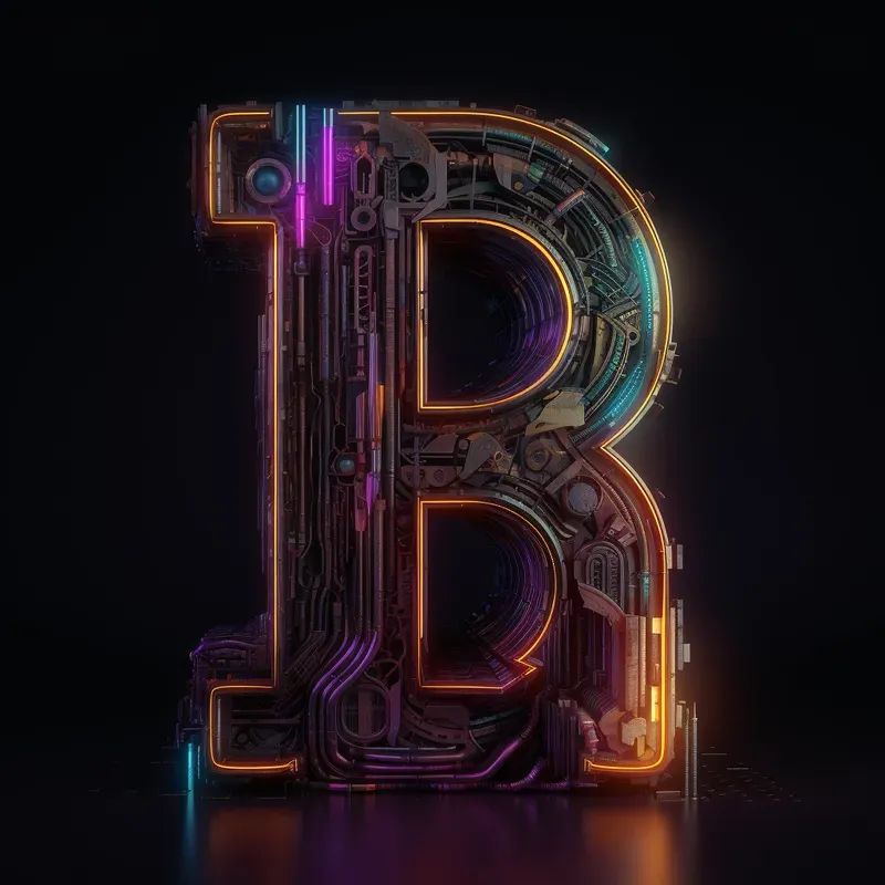 Letters In Cyberpunk Style Midjourney Prompt | PromptBase