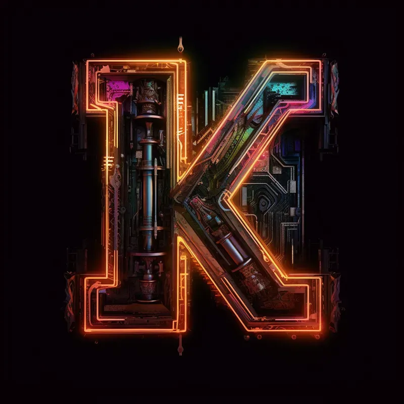 Letters In Cyberpunk Style Midjourney Prompt | PromptBase