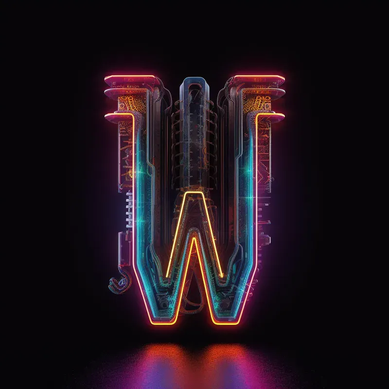 Letters In Cyberpunk Style Midjourney Prompt | PromptBase