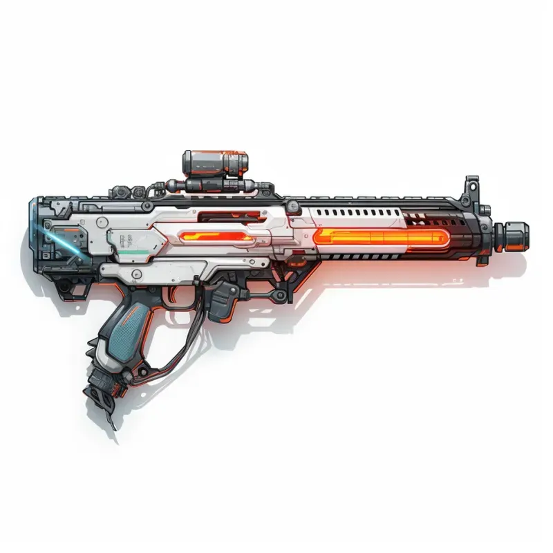 Cyberpunk Style Ranged Weapons Midjourney Prompt | PromptBase