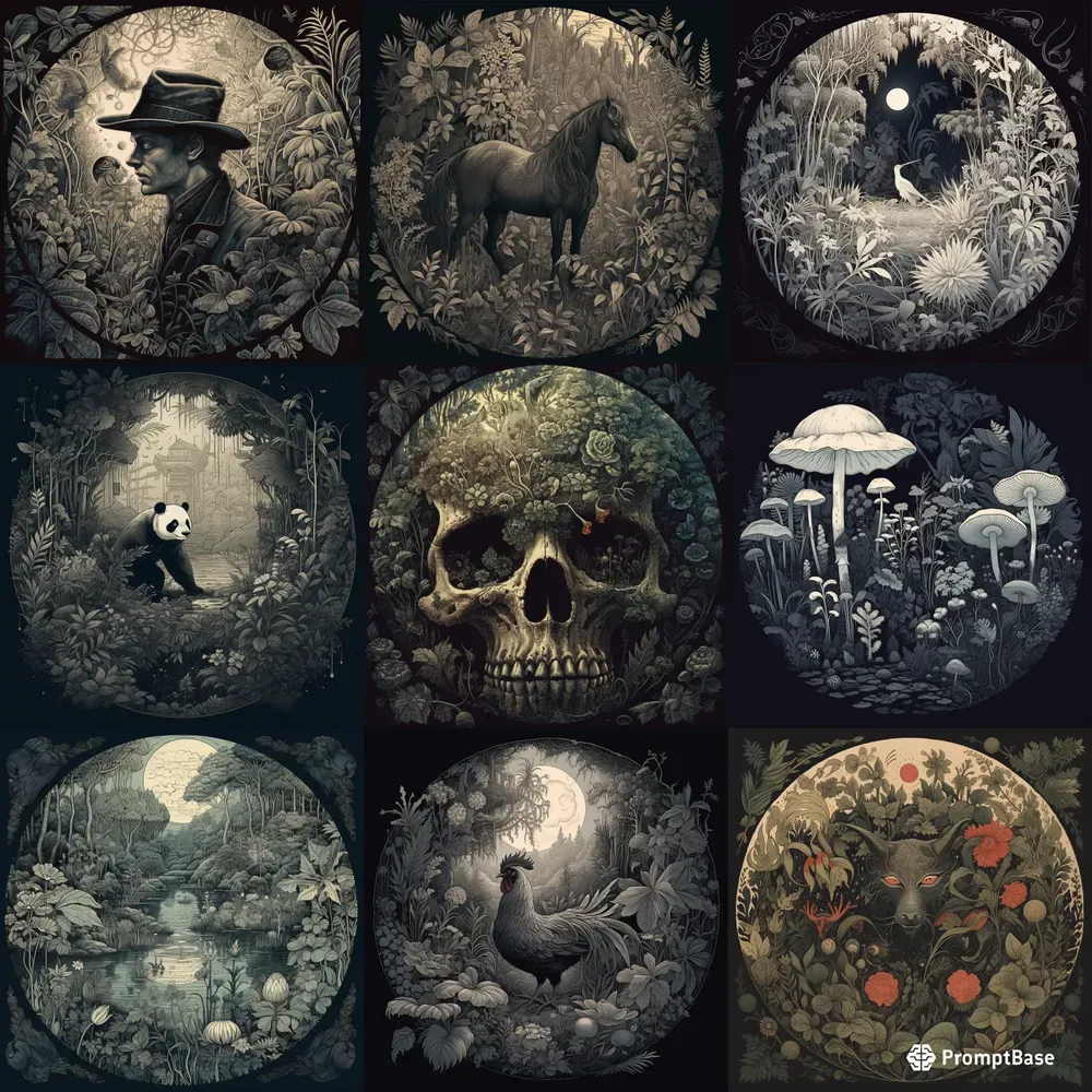 Mesmerizing Design Prints Midjourney Prompt | PromptBase