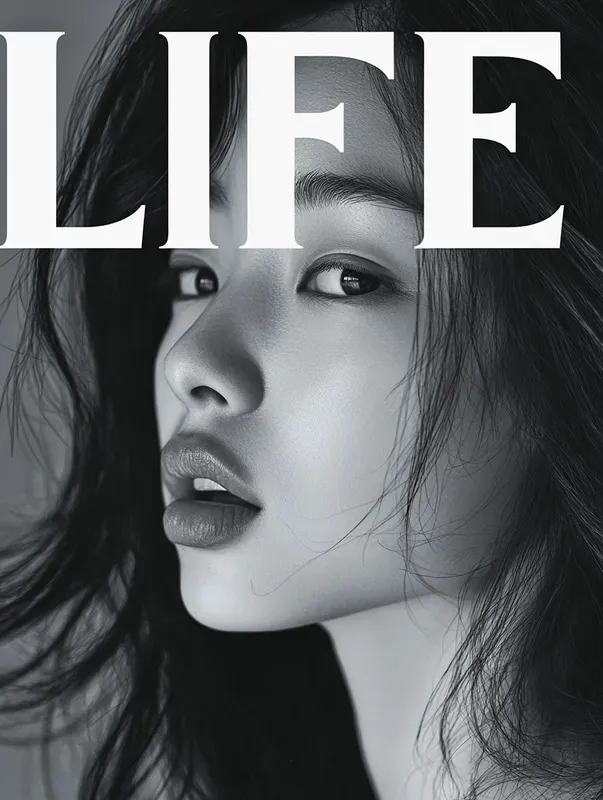 Elegant Monochrome Portrait Collections Midjourney Prompt | PromptBase