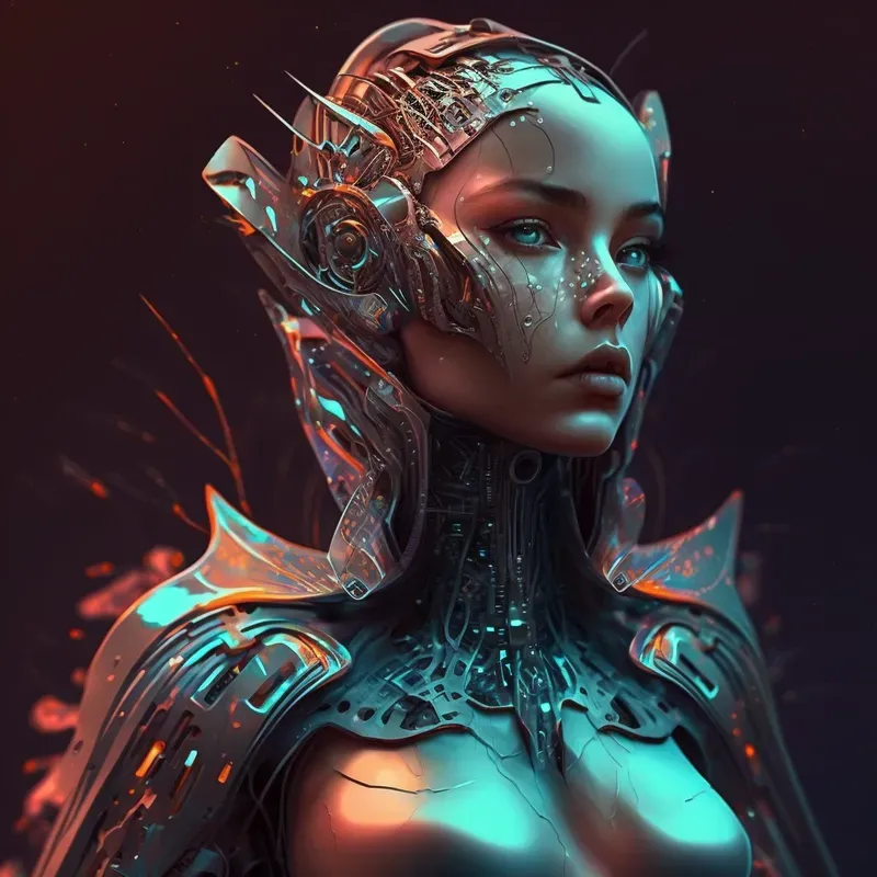 Futuristic Characters Midjourney Prompt | PromptBase