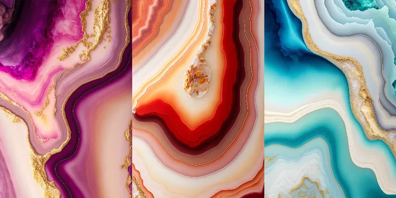 Pretty Agate Quartz Wallpapers Midjourney Prompt | PromptBase