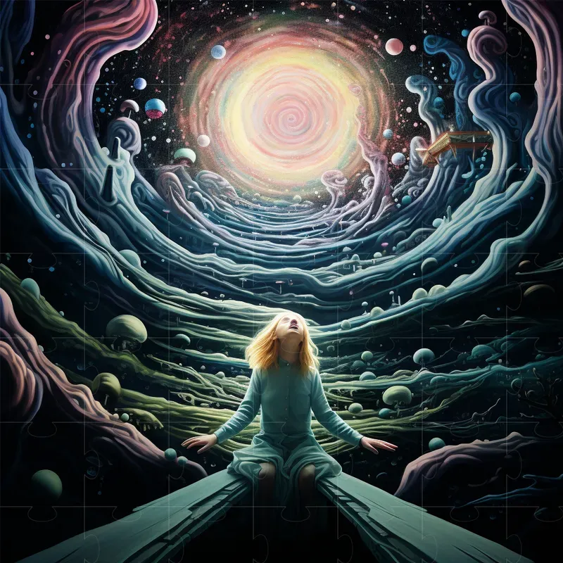Tripping Trance States Midjourney Prompt | PromptBase