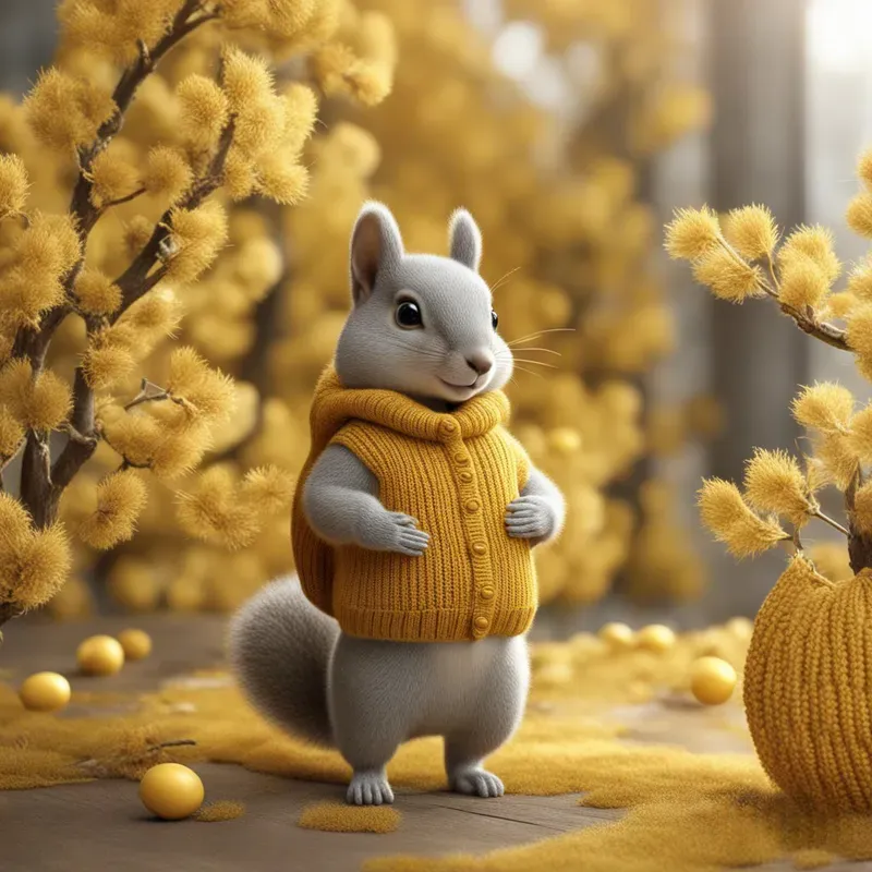 Cute Animals Wear Clothes Illustration Stable Diffusion Prompt | PromptBase