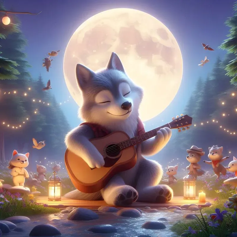Epic 3D Cute Animals Story Illustration DALL·E Prompt | PromptBase