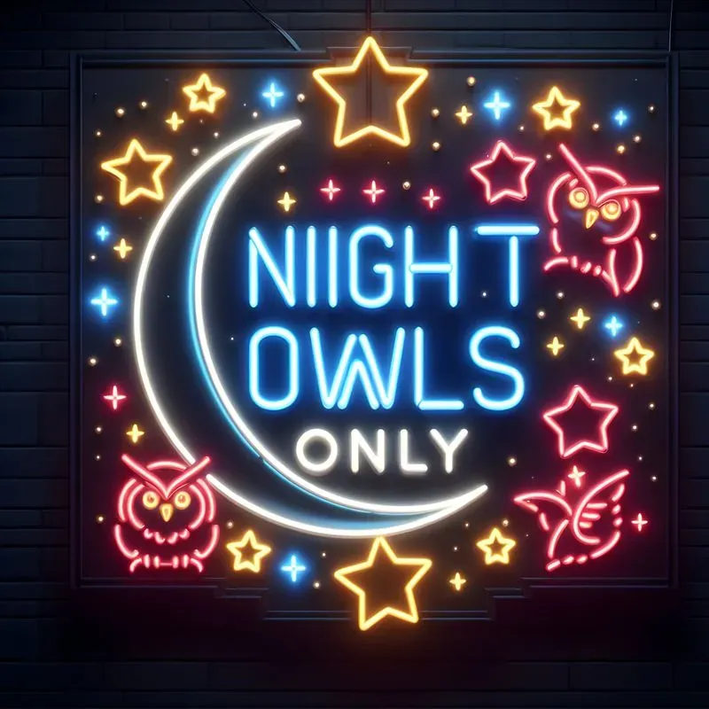 Epic Neon Sign Lightings Illustration DALL·E Prompt | PromptBase