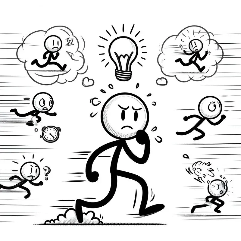 Stickman Meme Characters With Expressions DALL·E Prompt | PromptBase