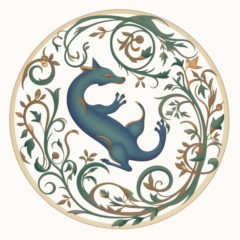 Whimsical Wildlife Emblems Midjourney Prompt | PromptBase