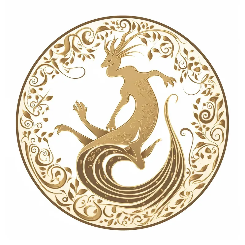 Whimsical Wildlife Emblems Midjourney Prompt | PromptBase