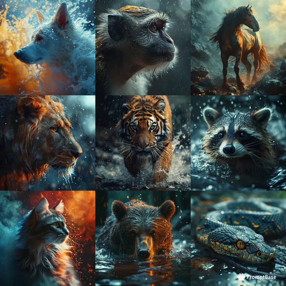 Realistic Otherworldly Animals Midjourney Prompt | PromptBase