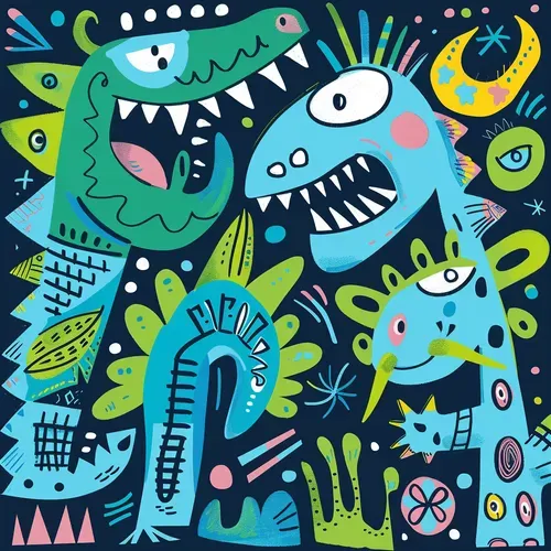 Weird And Quirky Patterns Generator App | PromptBase