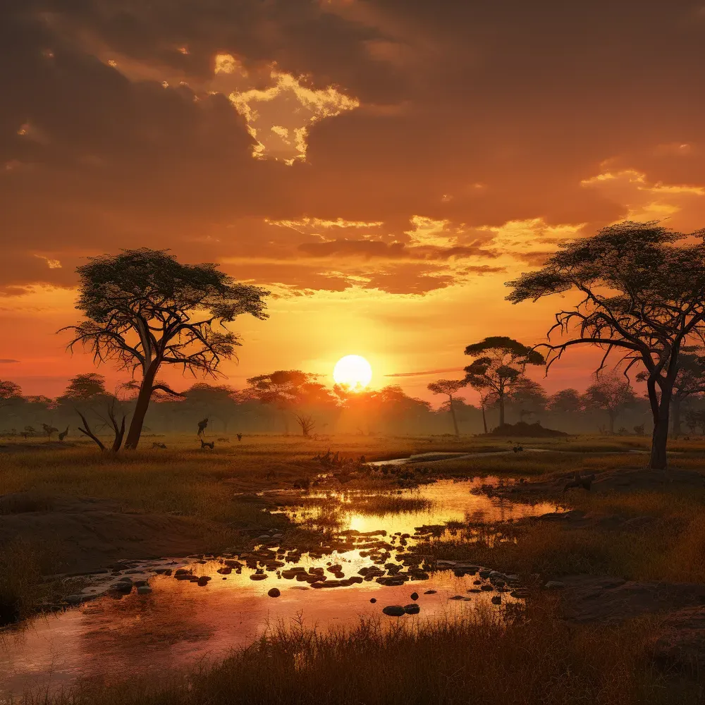 Savanna Safaris A Visual Journey Midjourney Prompt | PromptBase