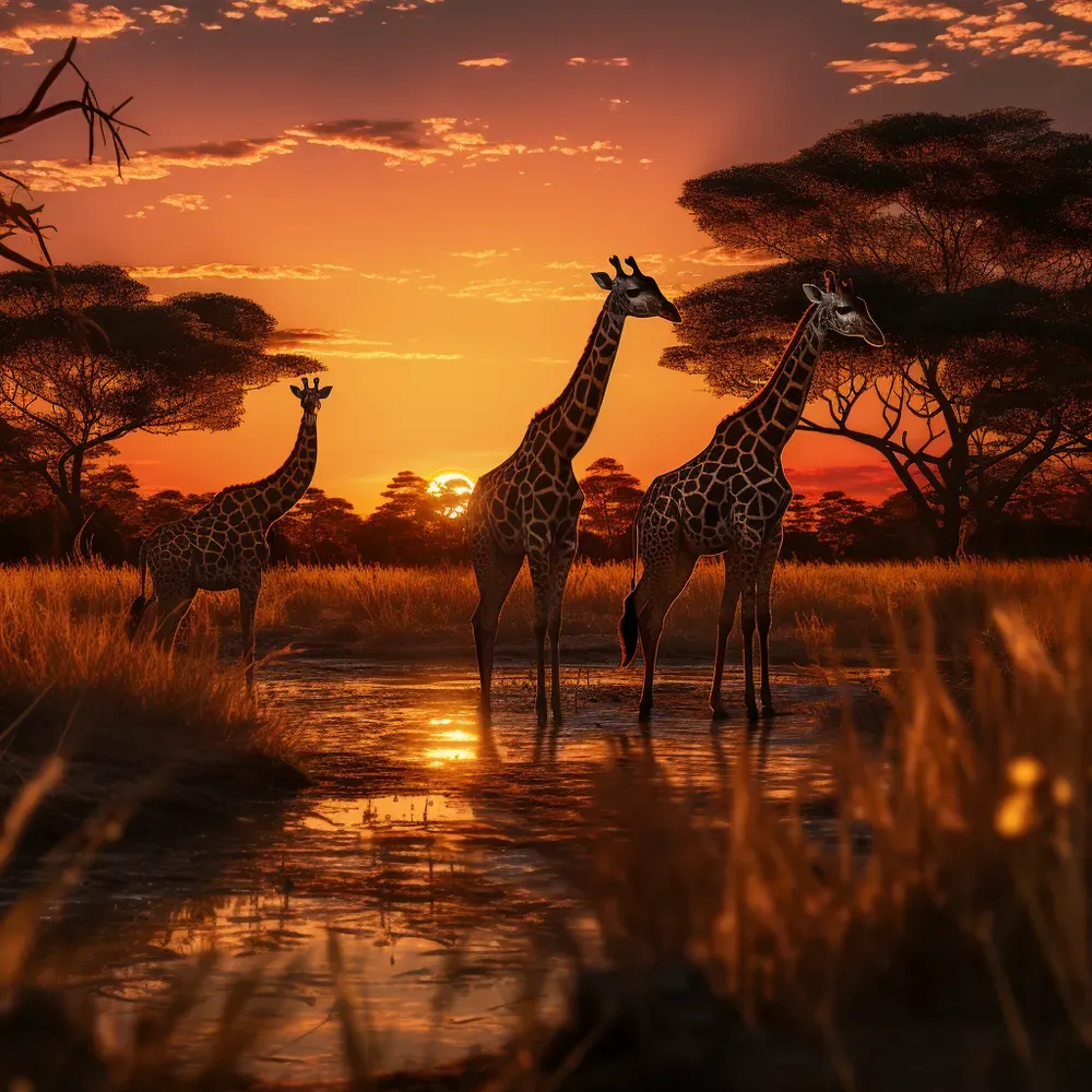 Savanna Safaris A Visual Journey Midjourney Prompt | PromptBase