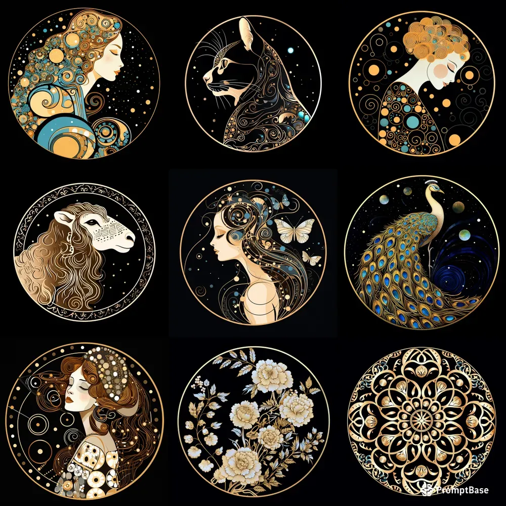 Classy Profile Icons Midjourney Prompt | PromptBase