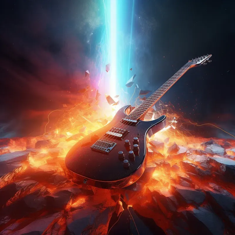 Cover Art Future Art Exploding Fantasies Midjourney Prompt | PromptBase