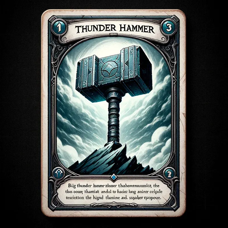 RPG Dark Fantasy Board Game Cards DALL·E Prompt | PromptBase