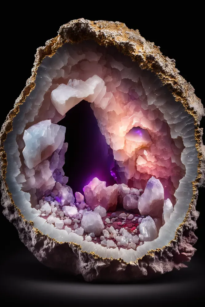 Minerals Portraits Midjourney Prompt | PromptBase