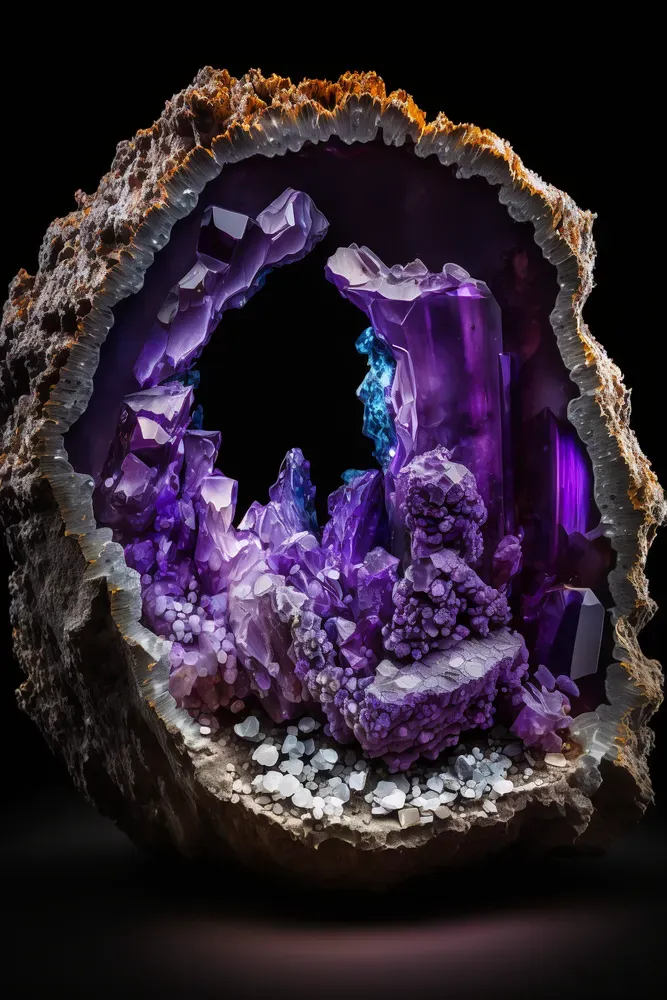 Minerals Portraits Midjourney Prompt | PromptBase