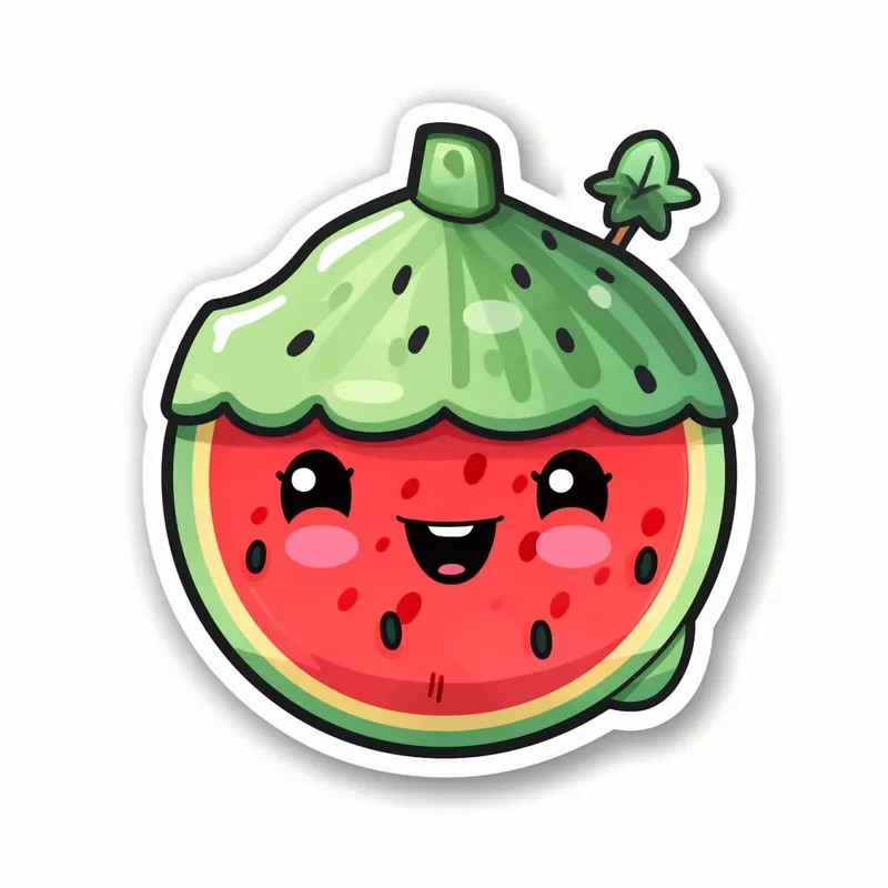 Cute Object Stickers Midjourney Prompt | PromptBase