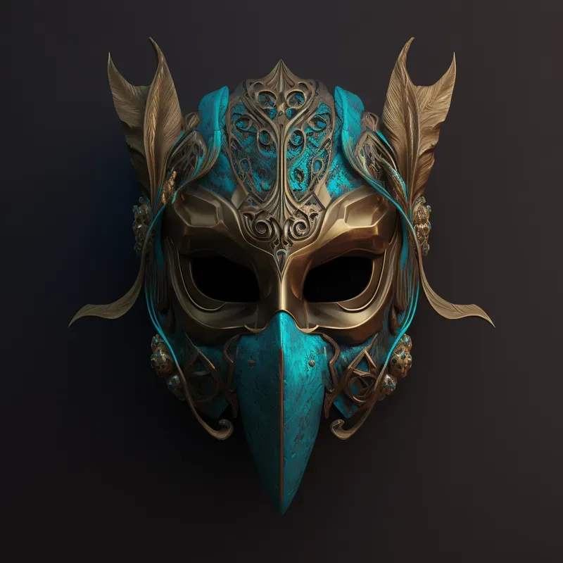 High Detailed Masks Midjourney Prompt | PromptBase