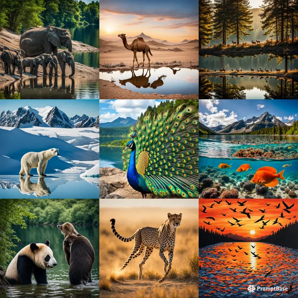 The Animal Worlds Stable Diffusion Prompt | PromptBase