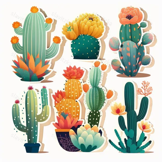 Stickers Food Flowers Potions Witches Midjourney Prompt | PromptBase