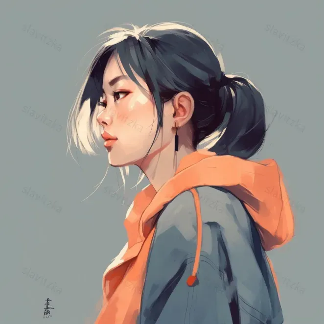 Characters Diverse Side Profile Pictures Midjourney Prompt | PromptBase