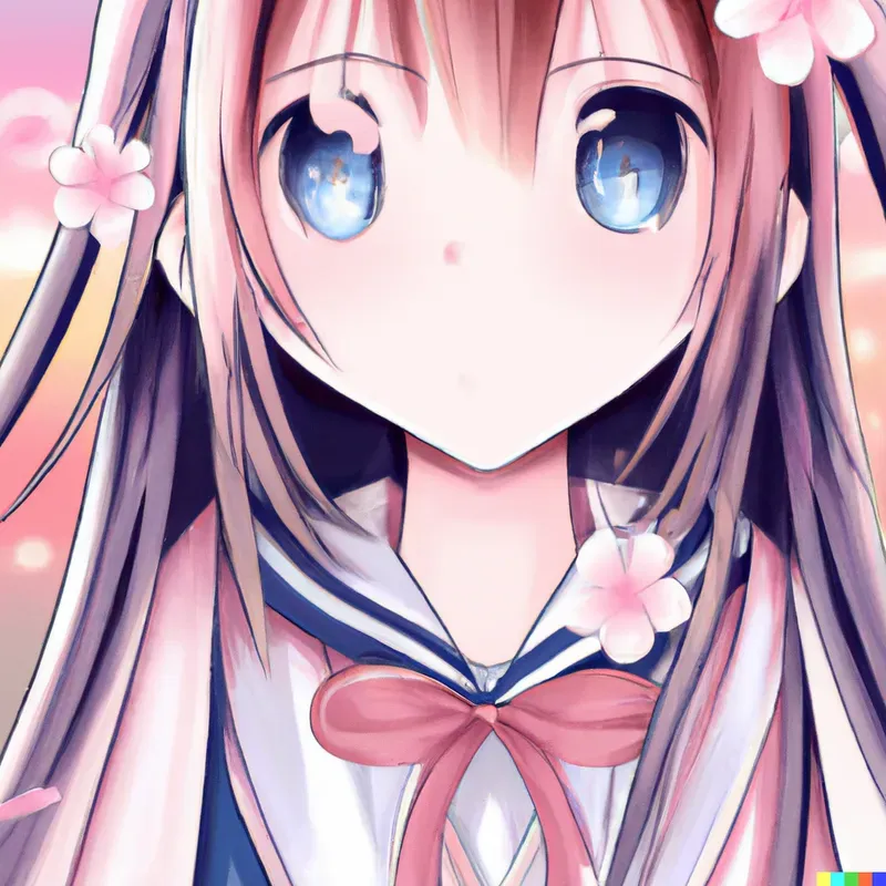 Anime Cute Girls Dall·e Prompt Promptbase