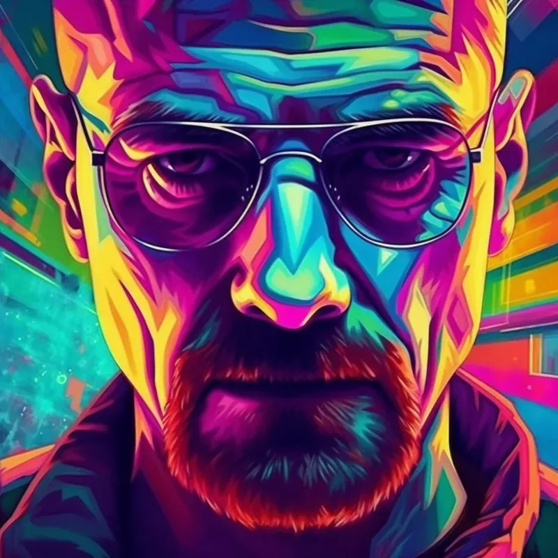 Lsd Synthwave Character Tshirts Midjourney Prompt | PromptBase