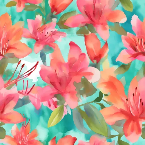 Flower Seamless Pattern Generator App | PromptBase