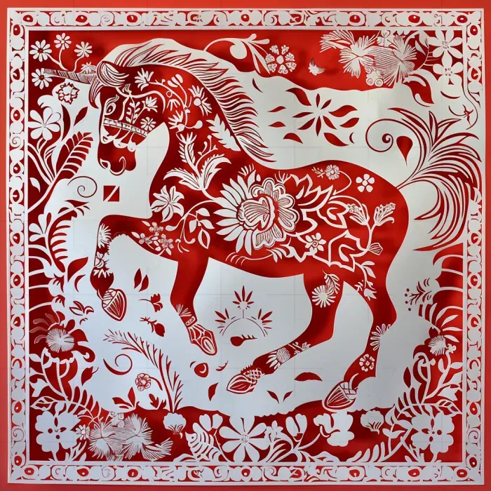 Traditional Chinese Papercut Designs Midjourney Prompt | PromptBase