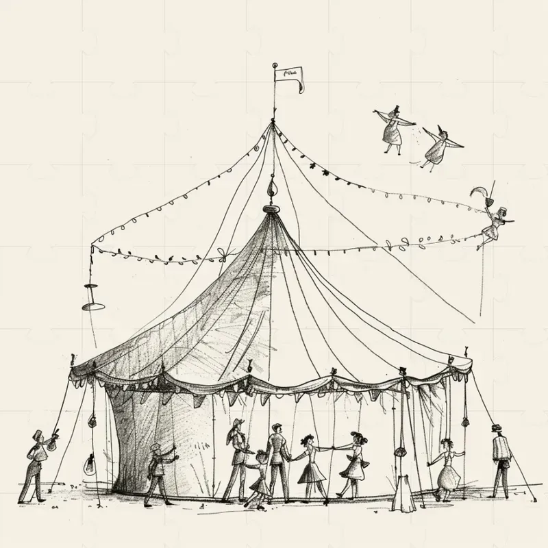 1930s Line Art Cartoon Scenes Midjourney Prompt | PromptBase