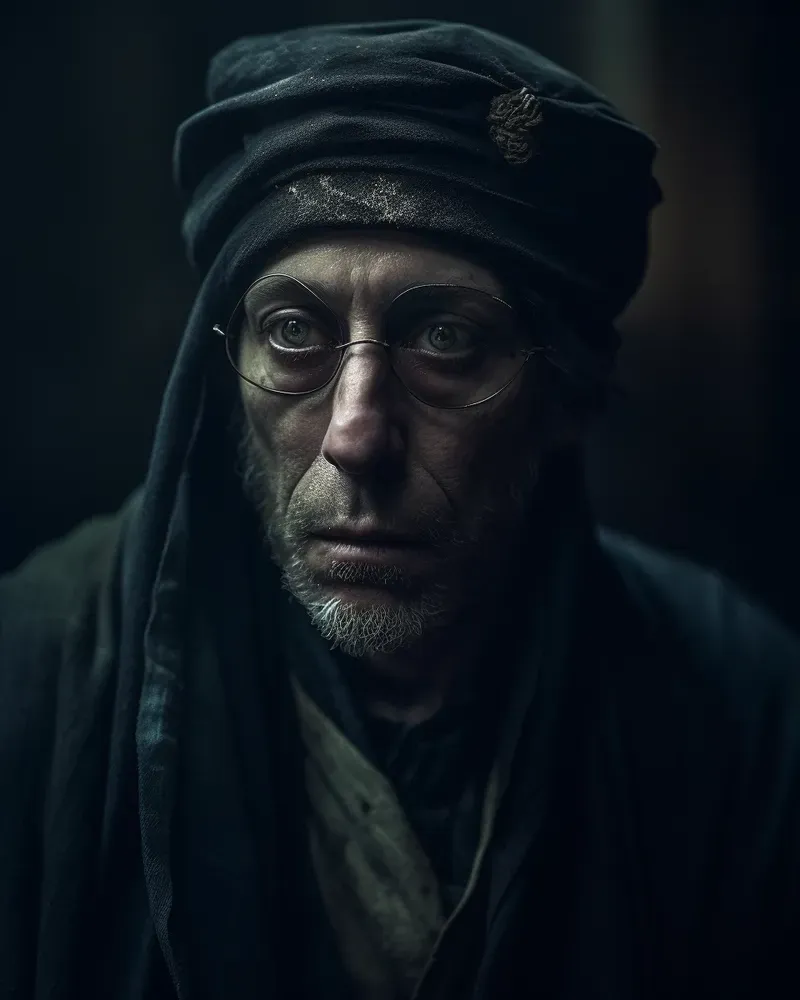 1920 Horror Character Portraits Midjourney Prompt | PromptBase