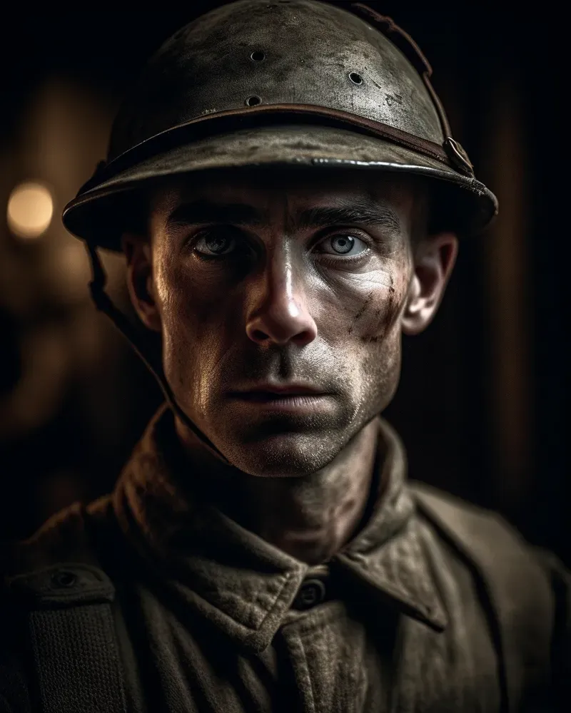 1920 Horror Character Portraits Midjourney Prompt | PromptBase