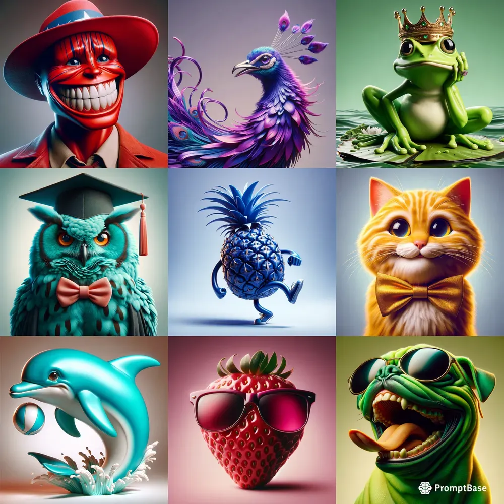 Cinematic Pop Art Objects DALL·E Prompt | PromptBase