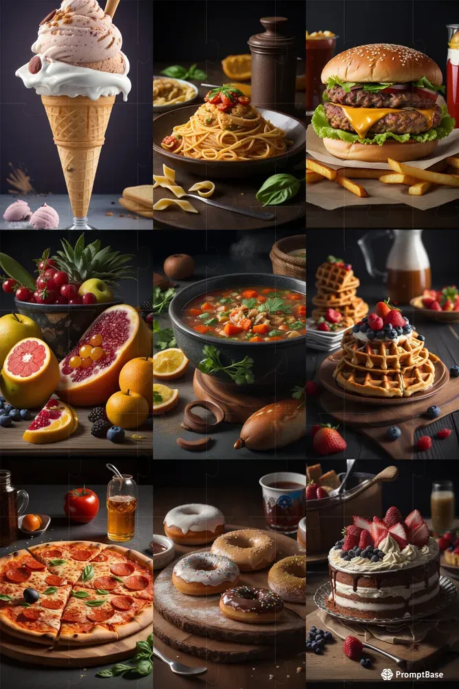 Hyperrealistic Food Photographs Leonardo Ai Prompt | PromptBase
