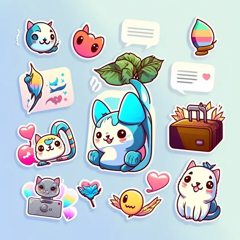 Sticker Packs For Telegram Midjourney Prompt | PromptBase