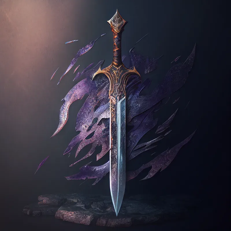 Epic Swords Midjourney Prompt | PromptBase