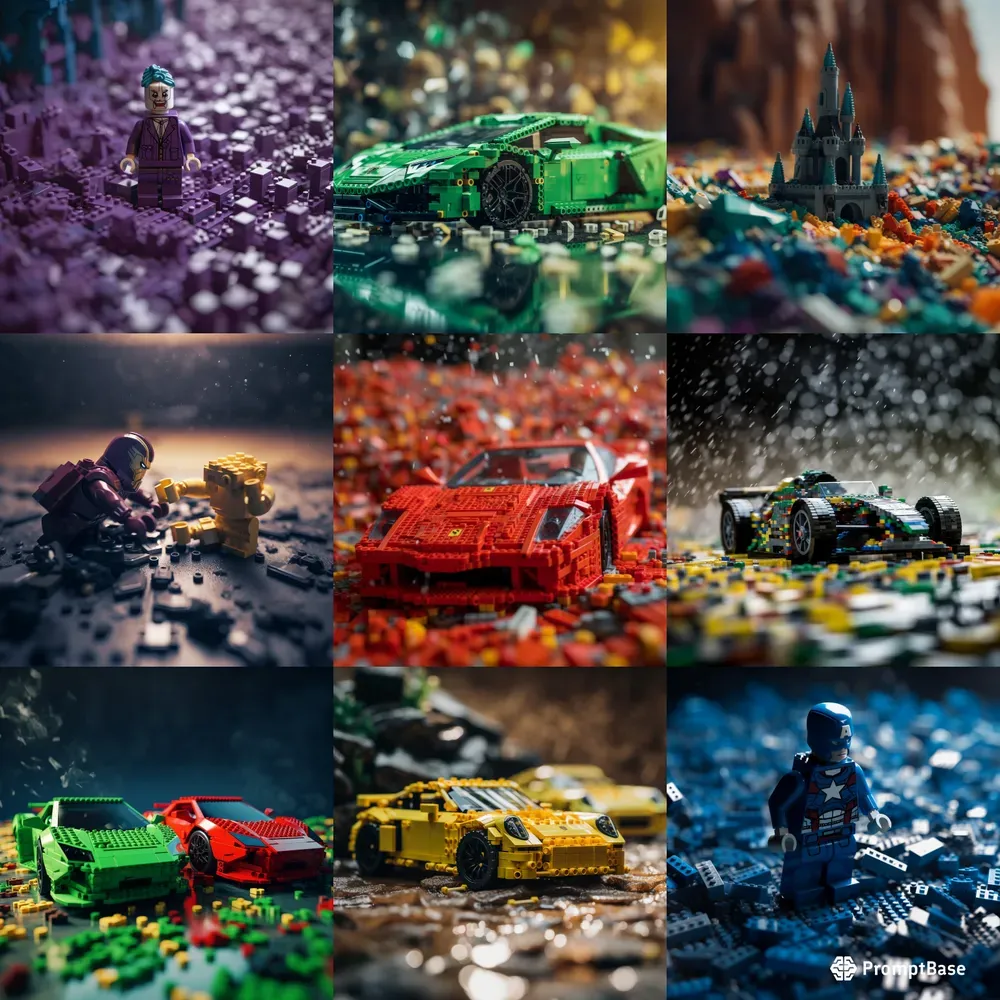 Lego Art Midjourney Prompt | PromptBase