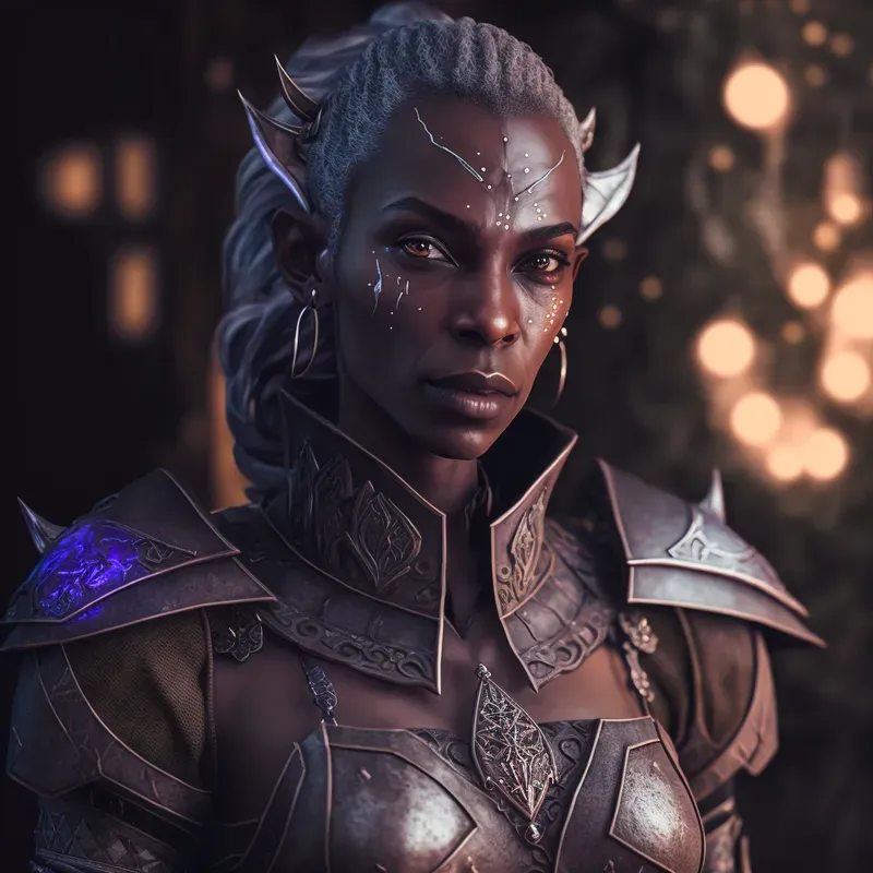 DnD Character Portrait Design Midjourney Prompt | PromptBase